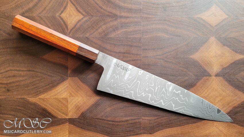 225mm (9 Inch) Stainless Damascus Gyuto Chef Knife